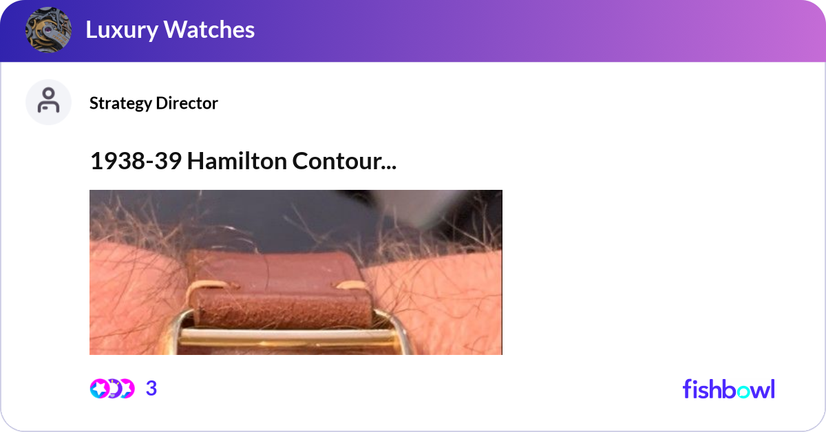 1938-39 Hamilton Contour The Contour was a “Drive... | Fishbowl