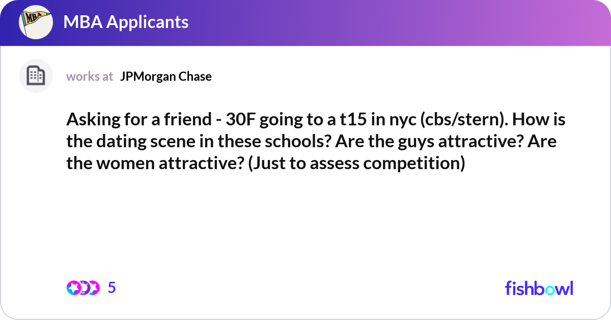 Asking for a friend - 30F going to a t15 in nyc (c... | Fishbowl