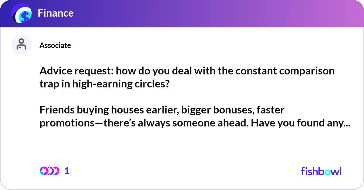 Advice request: how do you deal with the constant ... | Fishbowl