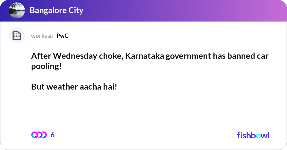 After Wednesday choke, Karnataka government has ba... | Fishbowl
