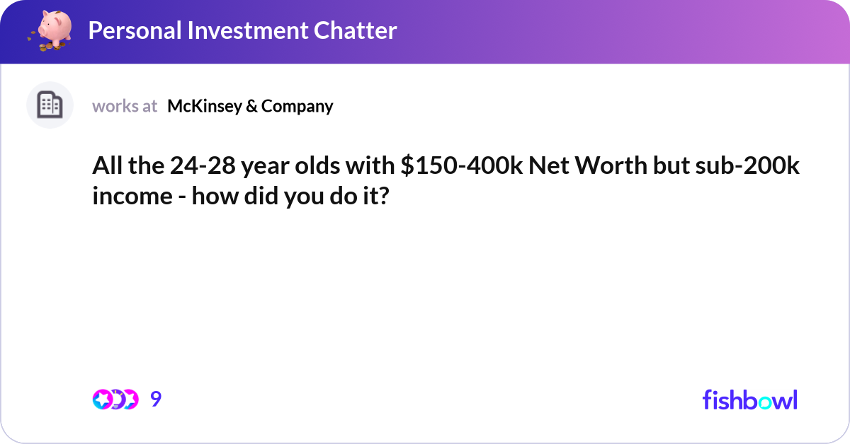 All the 24-28 year olds with $150-400k Net Worth b... | Fishbowl