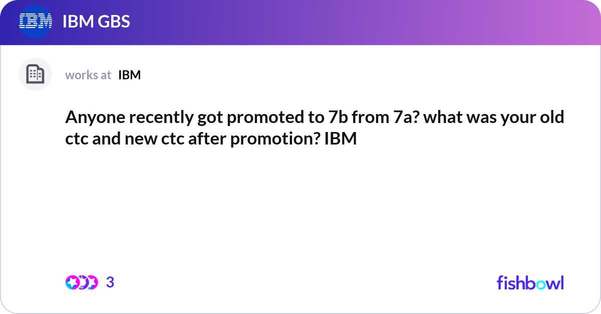 Anyone recently got promoted to 7b from 7a? what w... | Fishbowl