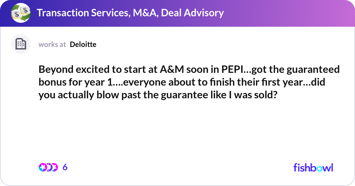 Beyond excited to start at A&M soon in PEPI…got th... | Fishbowl