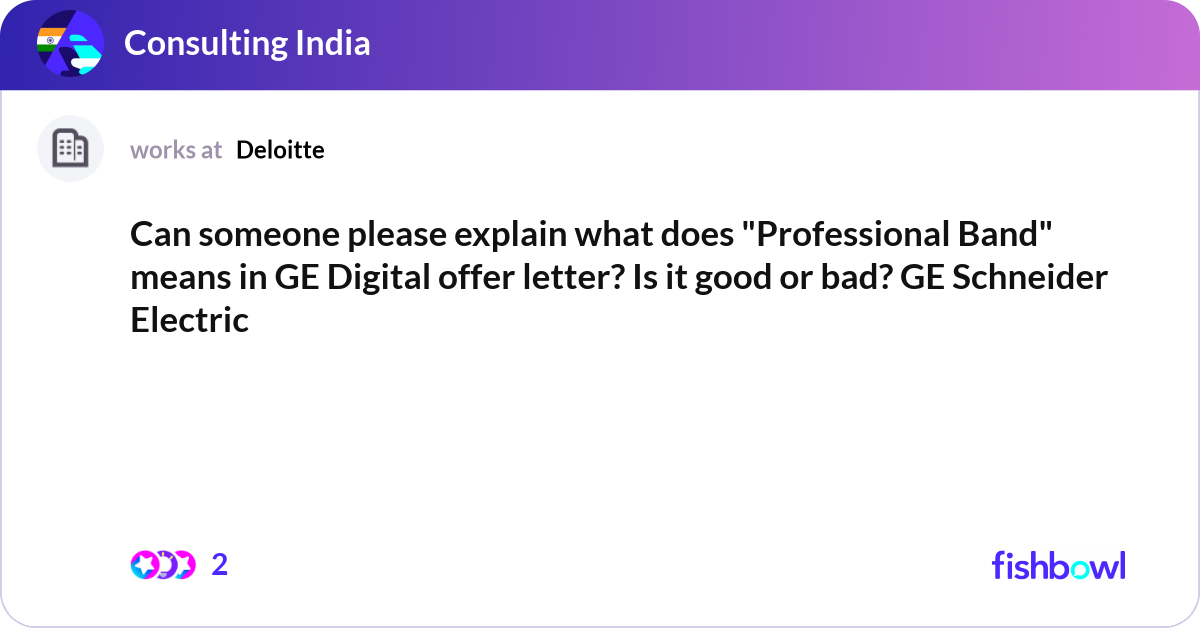 Can someone please explain what does "Professional... | Fishbowl
