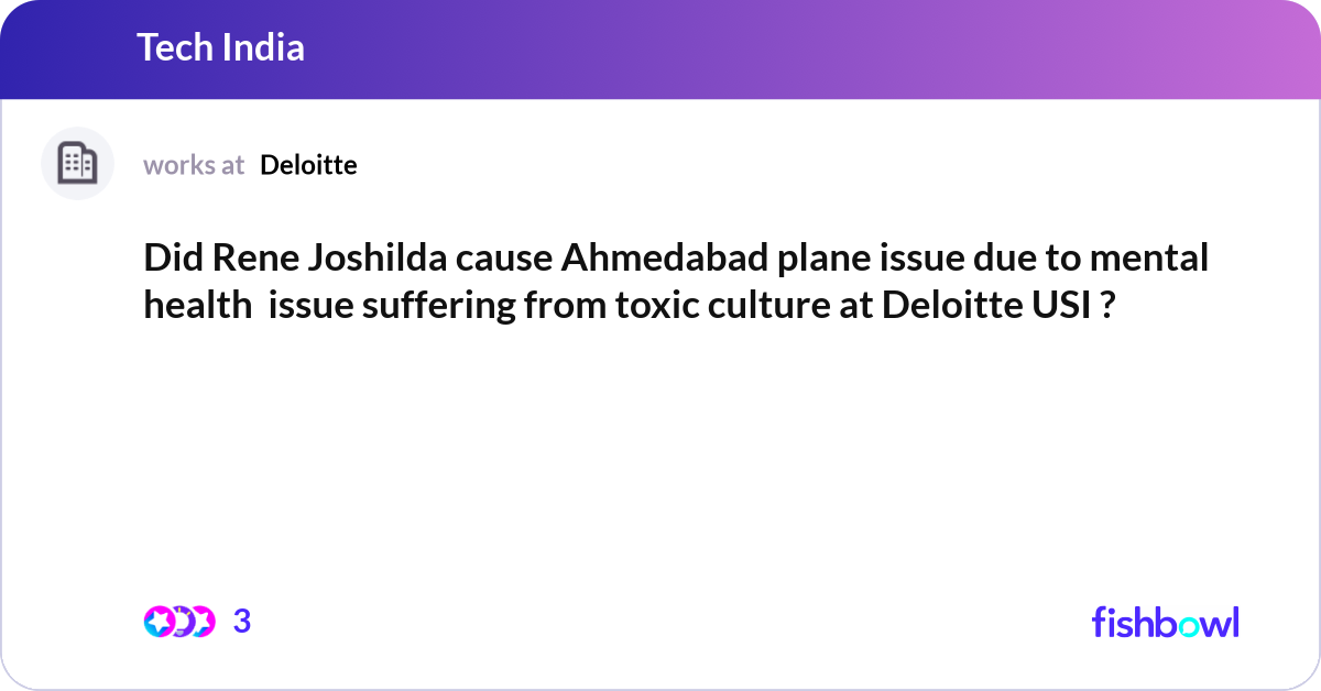 Did Rene Joshilda cause Ahmedabad plane issue due ... | Fishbowl