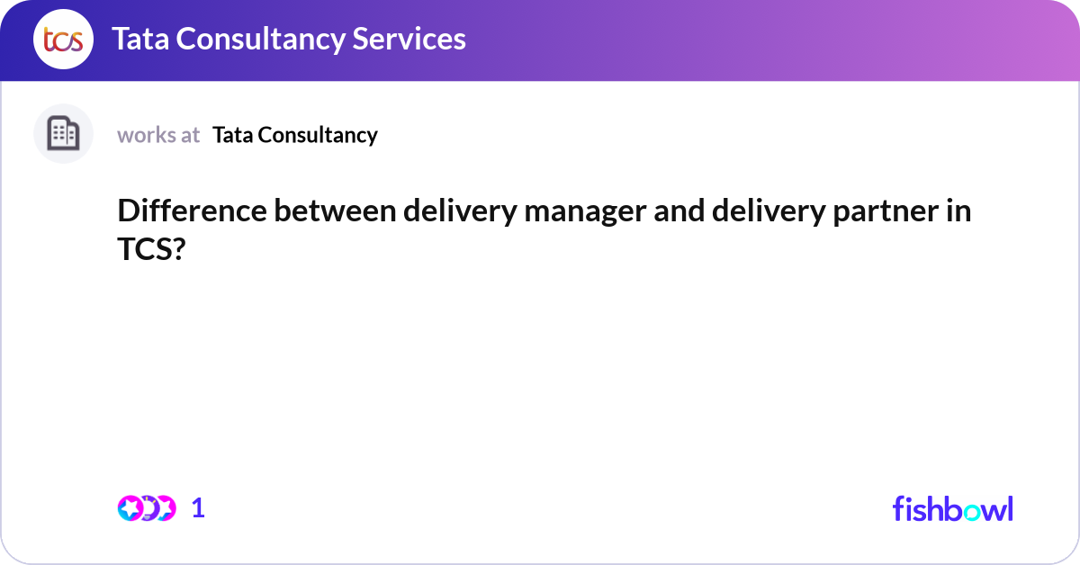 Difference between delivery manager and delivery p... | Fishbowl