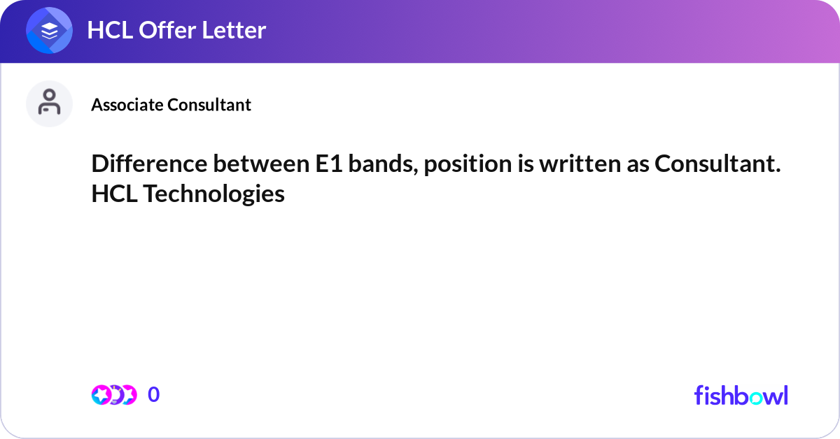 Difference between E1 bands, position is written a... | Fishbowl