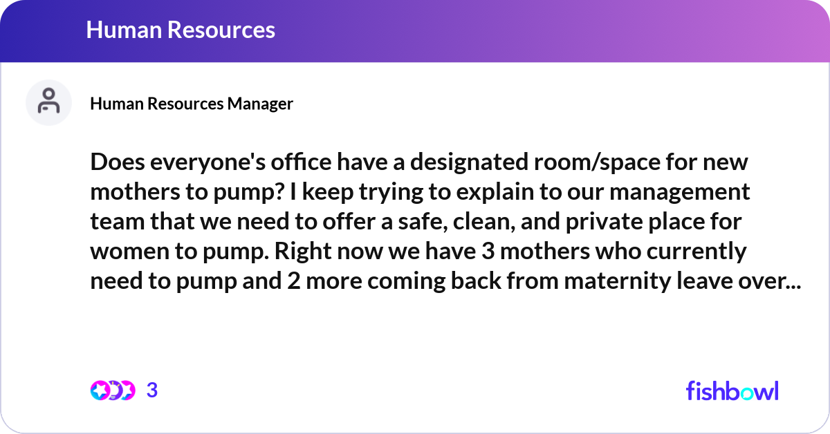 Does everyone's office have a designated room/spac... | Fishbowl
