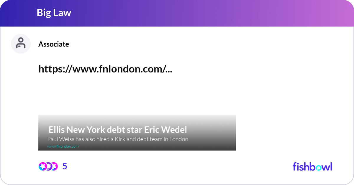 https://www.fnlondon.com/articles/kirkland-ellis-n... | Fishbowl