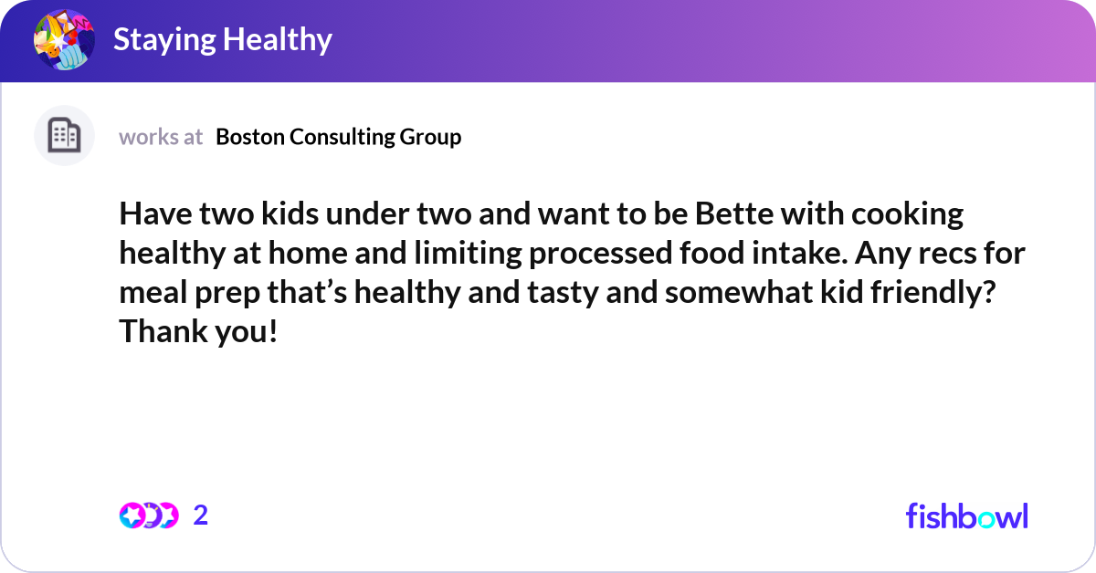 Have two kids under two and want to be Bette with ... | Fishbowl