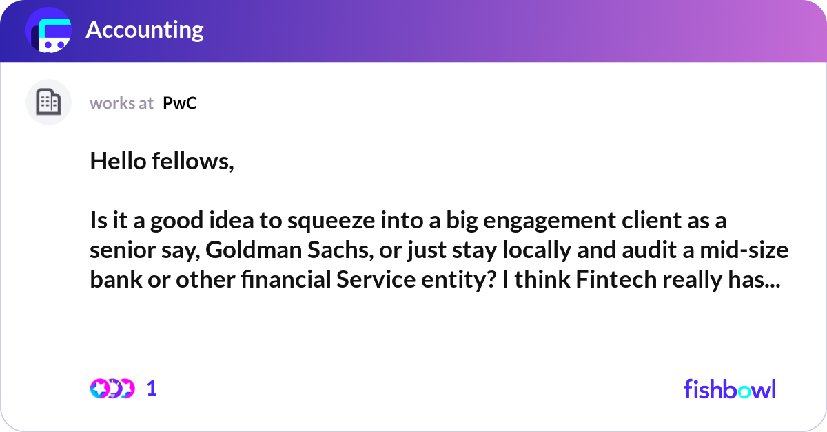 Hello fellows, Is it a good idea to squeeze into... | Fishbowl