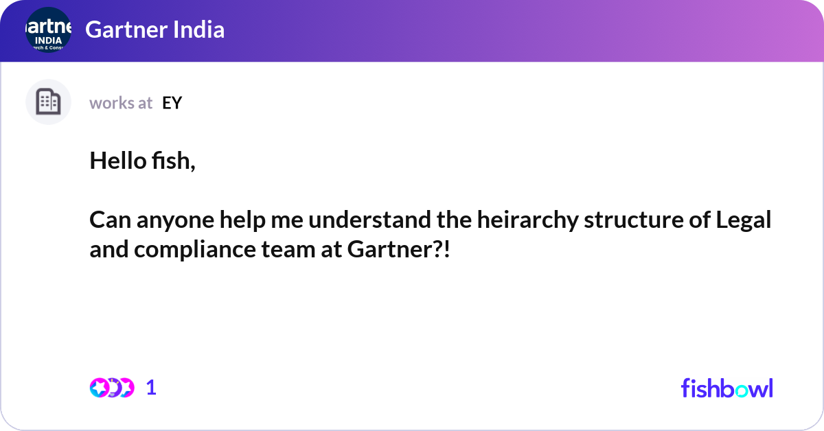 Hello fish, Can anyone help me understand the he... | Fishbowl