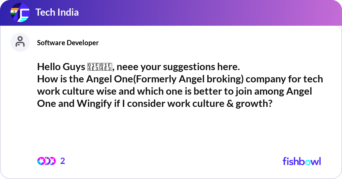Hello Guys 📣📣, neee your suggestions here. How i... | Fishbowl
