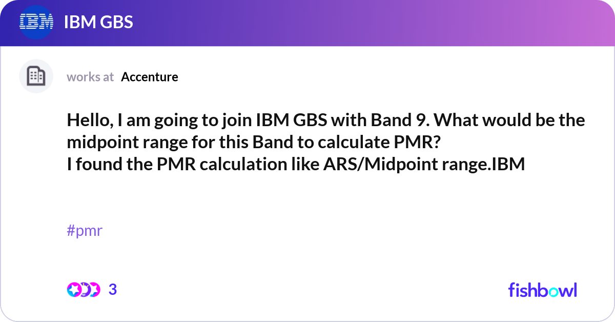 Hello, I am going to join IBM GBS with Band 9. Wha... | Fishbowl