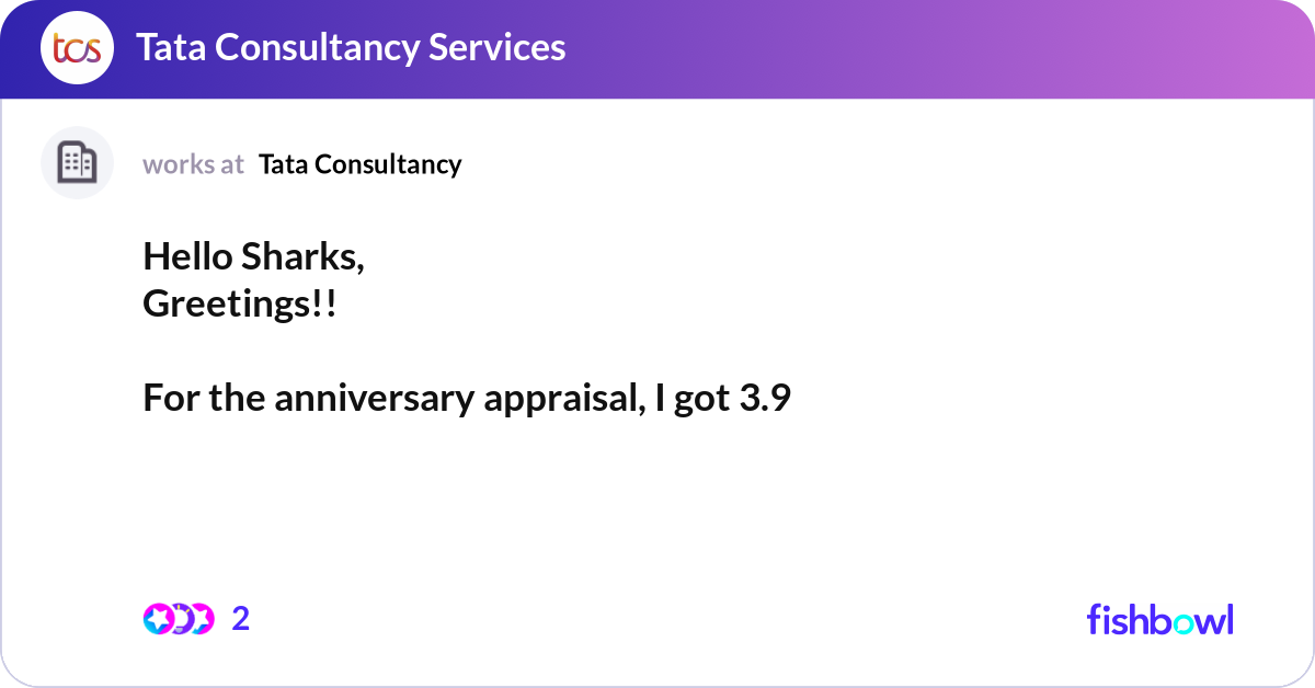 Hello Sharks, Greetings!! For the anniversary app... | Fishbowl