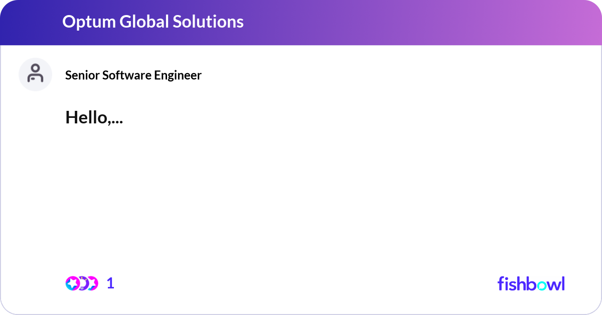 Hello, What will be my expected inhand salary for... | Fishbowl