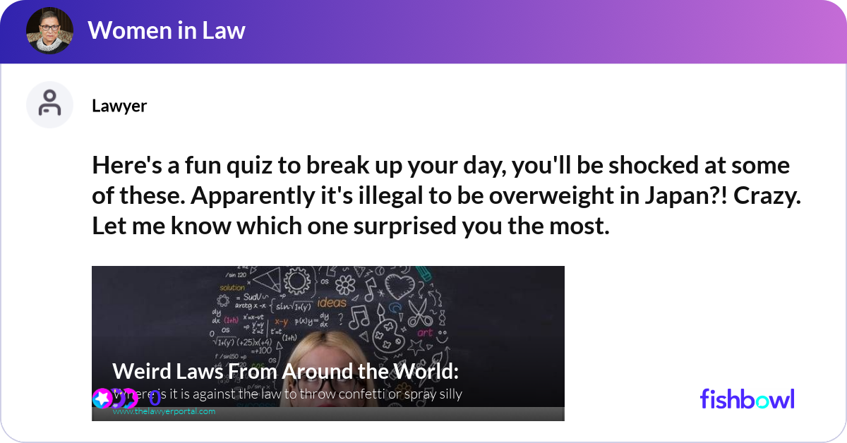 Here's a fun quiz to break up your day, you'll be ... | Fishbowl