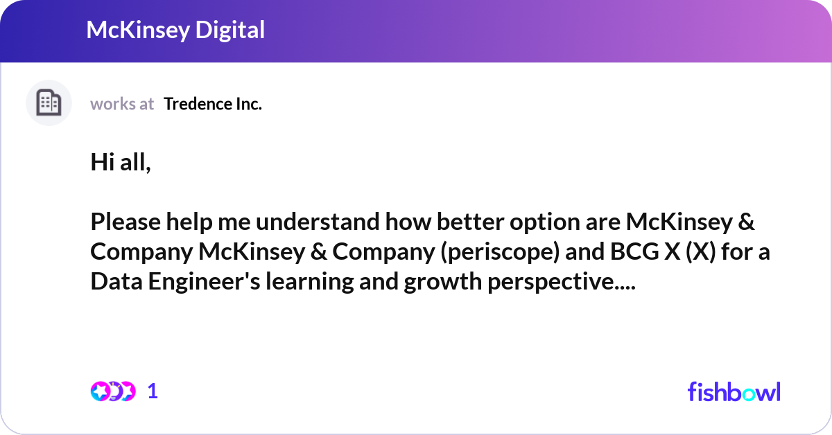 Hi all, Please help me understand how better opti... | Fishbowl