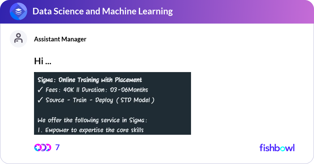 Hi Any one heard of AKS Pro talent, said training... | Fishbowl