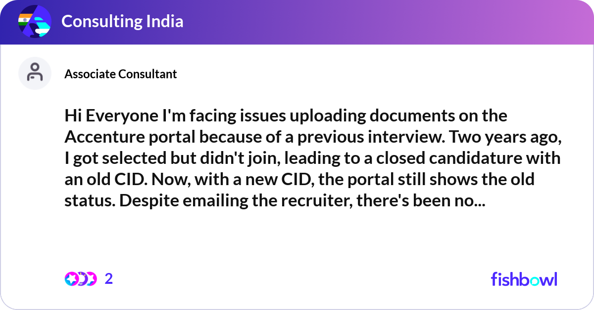 Hi Everyone I'm facing issues uploading documents ... | Fishbowl