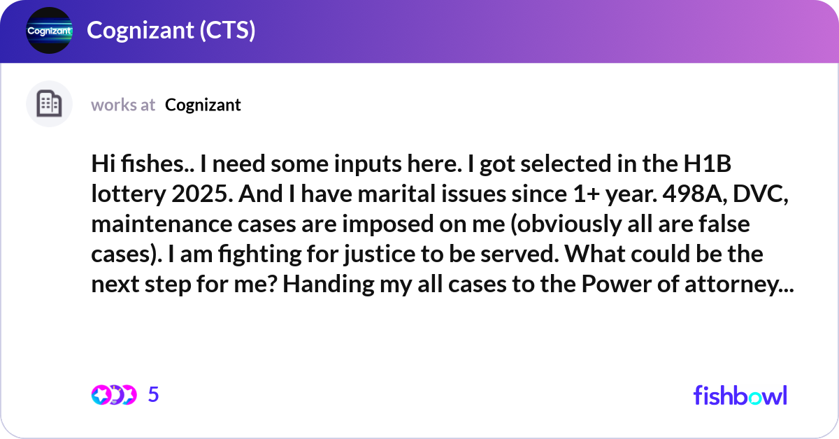 Hi fishes.. I need some inputs here. I got selecte... | Fishbowl