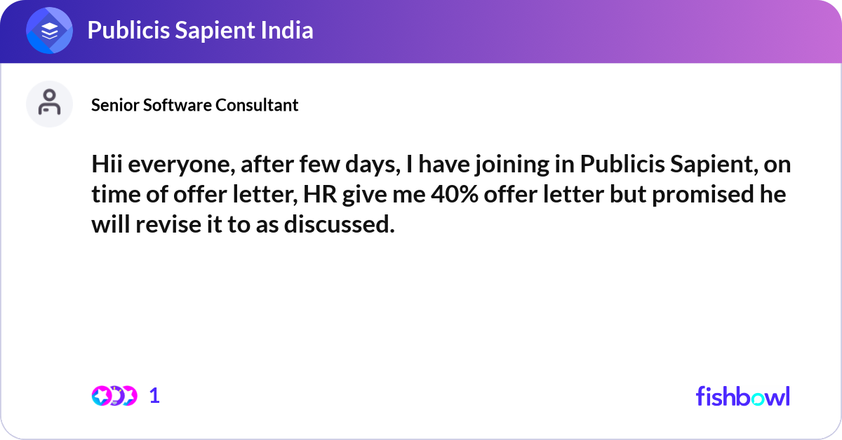 Hii everyone, after few days, I have joining in Pu... | Fishbowl