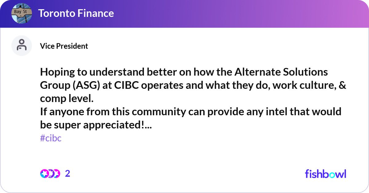 Hoping to understand better on how the Alternate S... | Fishbowl