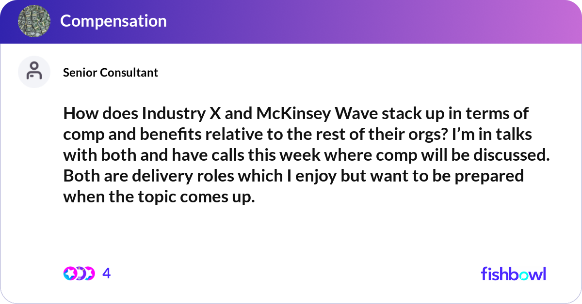 How does Industry X and McKinsey Wave stack up in ... | Fishbowl