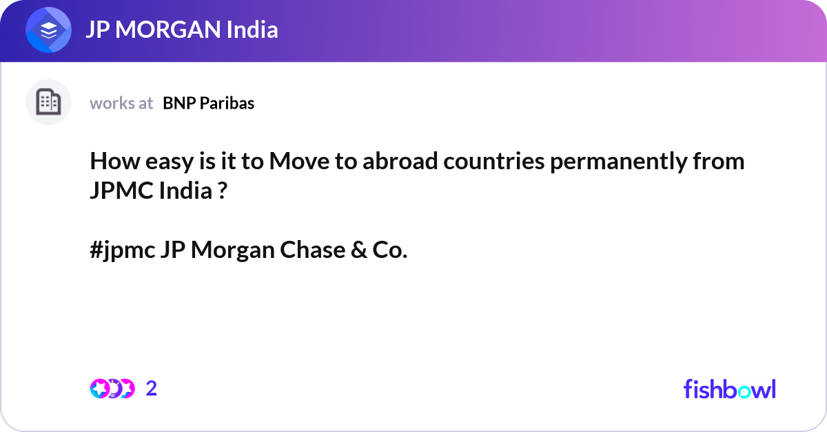 How easy is it to Move to abroad countries permane... | Fishbowl
