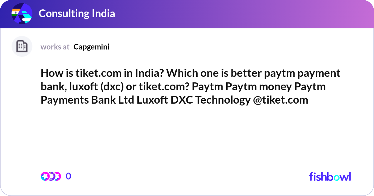 How is tiket.com in India? Which one is better pay... | Fishbowl