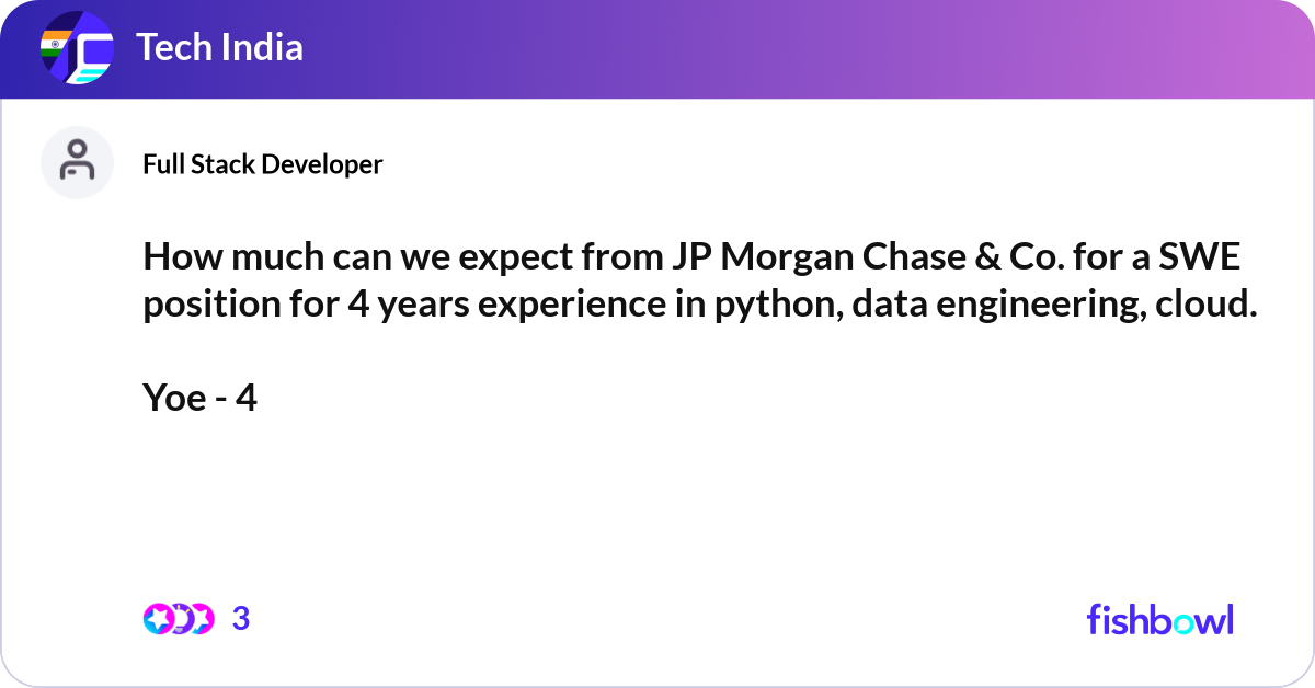 How much can we expect from JP Morgan Chase & Co. ... | Fishbowl