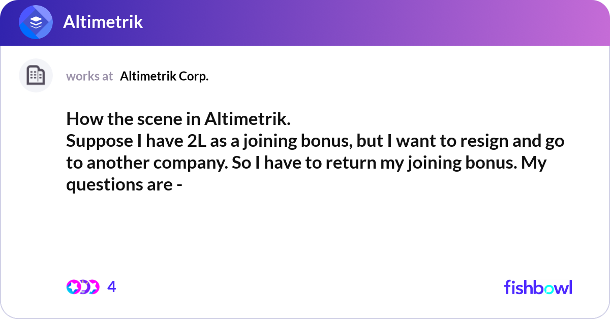 How the scene in Altimetrik. Suppose I have 2L as... | Fishbowl