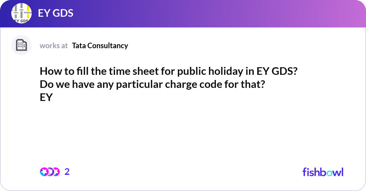 How to fill the time sheet for public holiday in E... | Fishbowl