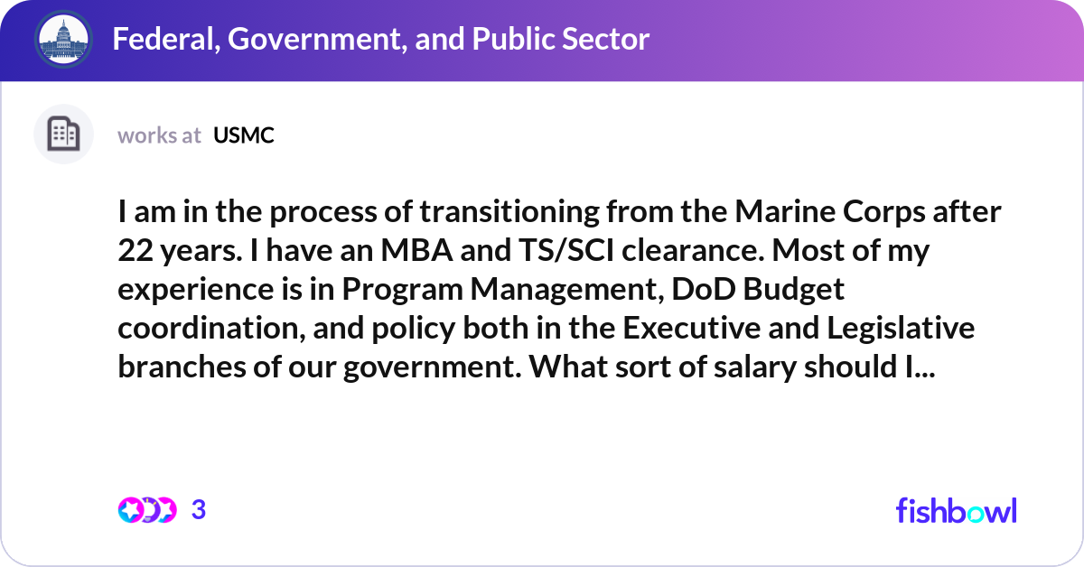 I am in the process of transitioning from the Mari... | Fishbowl