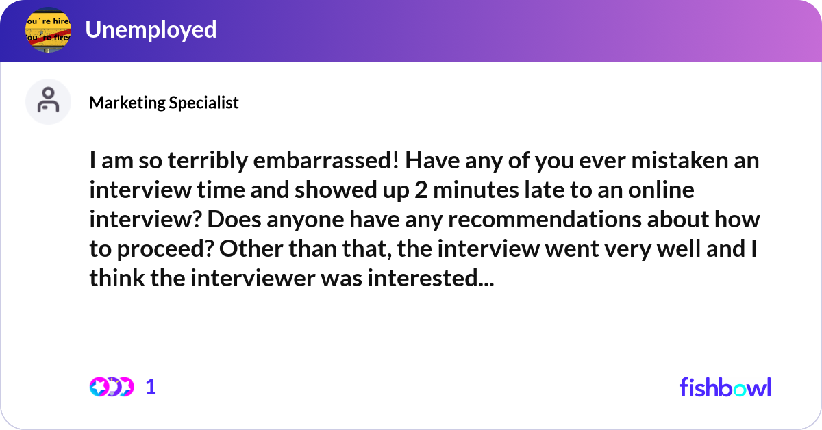 I am so terribly embarrassed! Have any of you ever... | Fishbowl