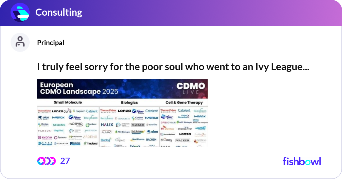 I truly feel sorry for the poor soul who went to a... | Fishbowl
