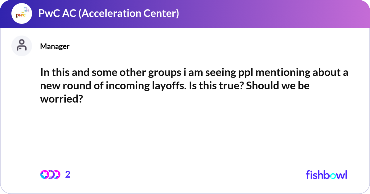 In this and some other groups i am seeing ppl ment... | Fishbowl