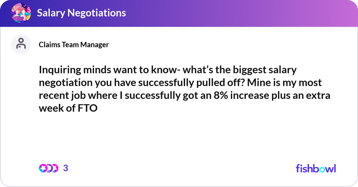 Inquiring minds want to know- what’s the biggest s... | Fishbowl