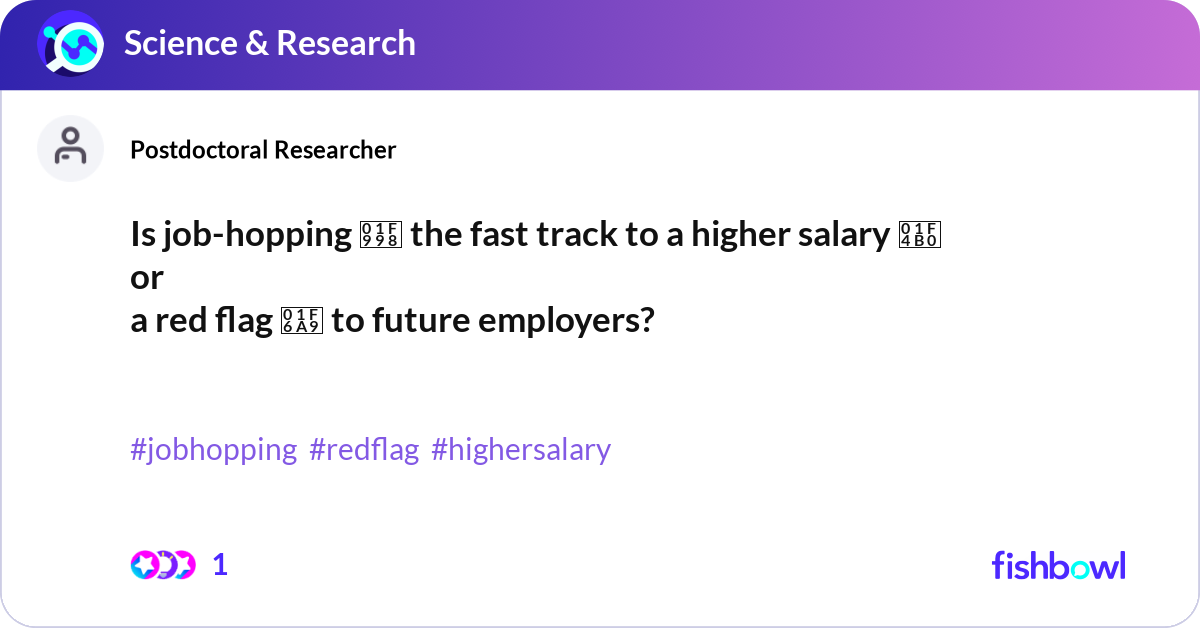 Is job-hopping 🦘 the fast track to a higher salar... | Fishbowl