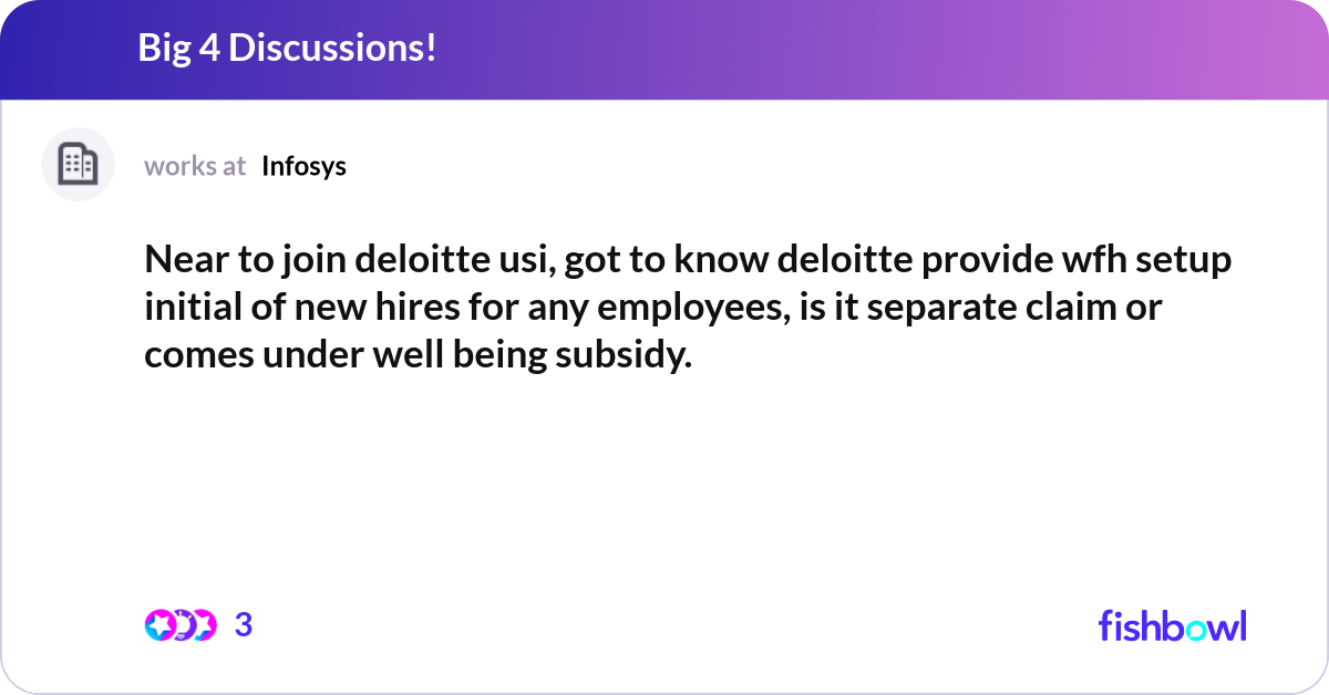 Near to join deloitte usi, got to know deloitte pr... | Fishbowl