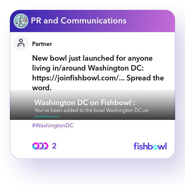 New bowl just launched for anyone living in/around... | Fishbowl