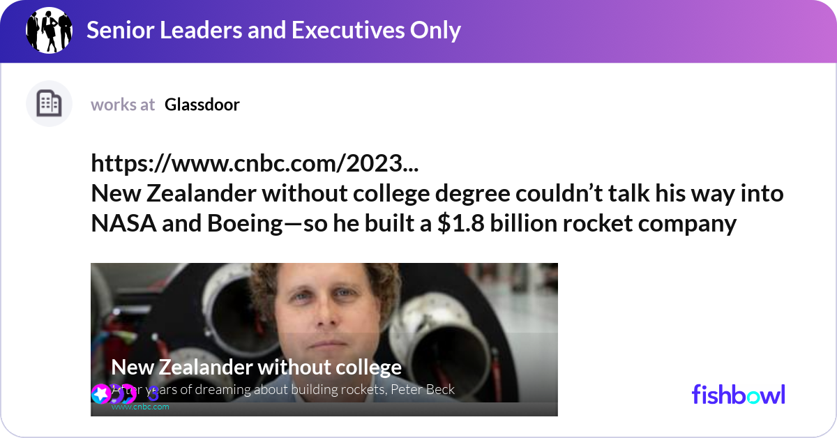 https://www.cnbc.com/2023/04/11/how-rocket-lab-ceo... | Fishbowl