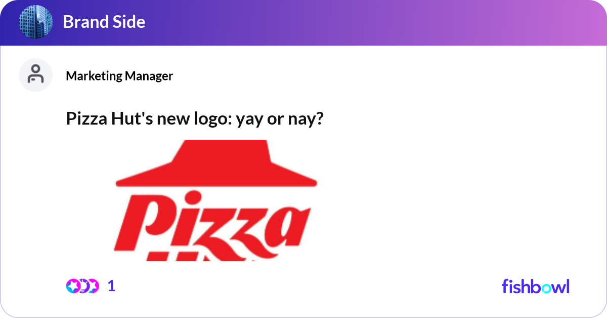 Pizza Hut's new logo: yay or nay? | Fishbowl