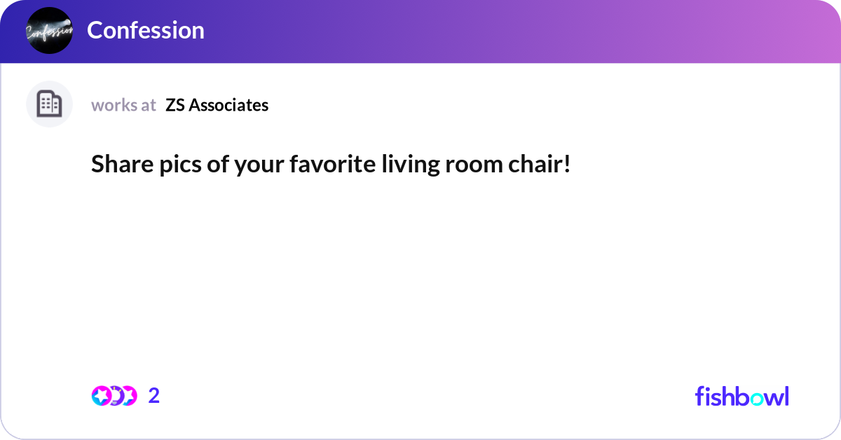 Share pics of your favorite living room chair! | Fishbowl