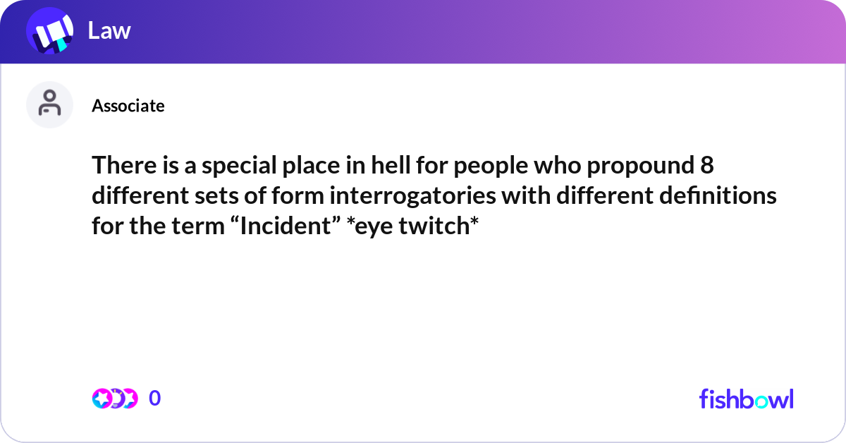 There is a special place in hell for people who pr... | Fishbowl