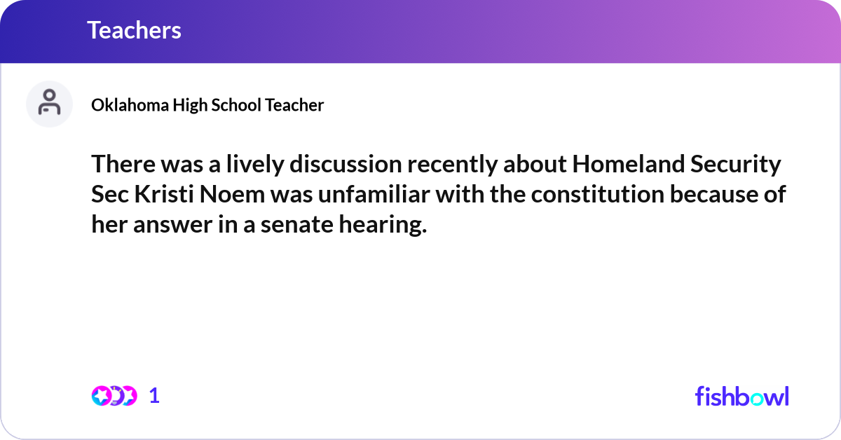 There was a lively discussion recently about Homel... | Fishbowl