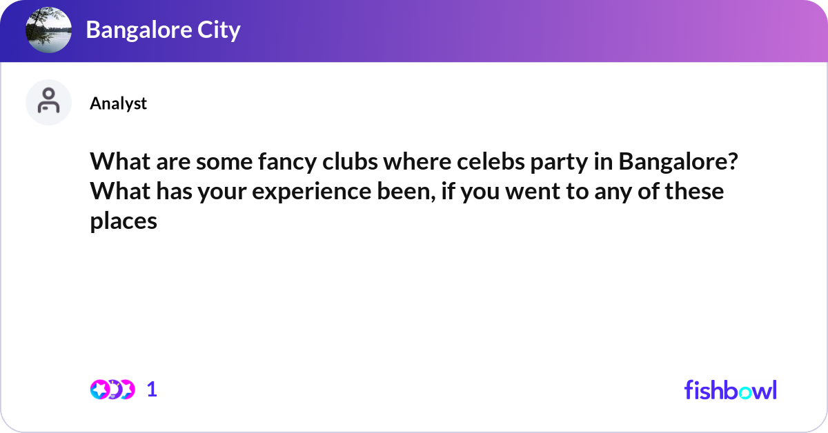 What are some fancy clubs where celebs party in Ba... | Fishbowl