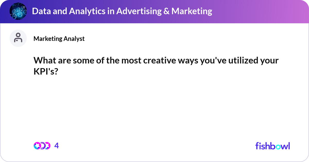 What are some of the most creative ways you've uti... | Fishbowl