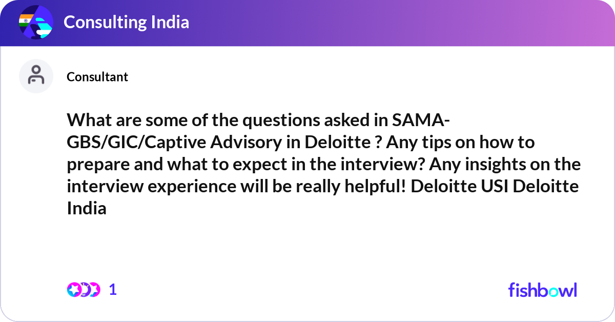 What are some of the questions asked in SAMA- GBS/... | Fishbowl