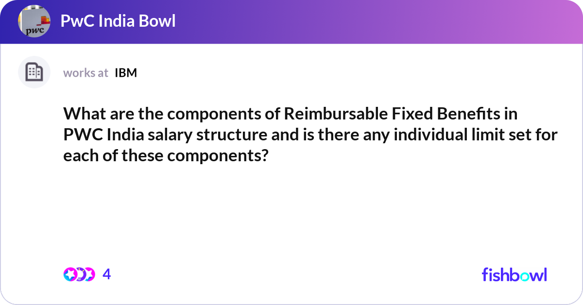 What are the components of Reimbursable Fixed Bene... | Fishbowl